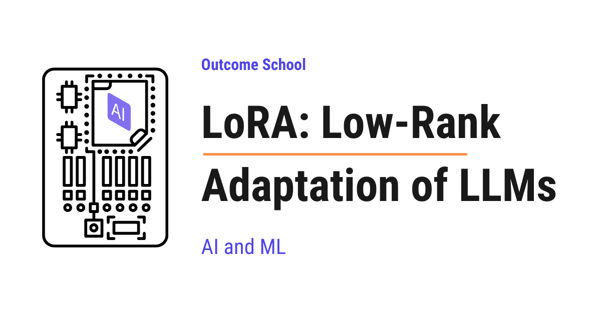 LoRA - Low-Rank Adaptation of LLMs