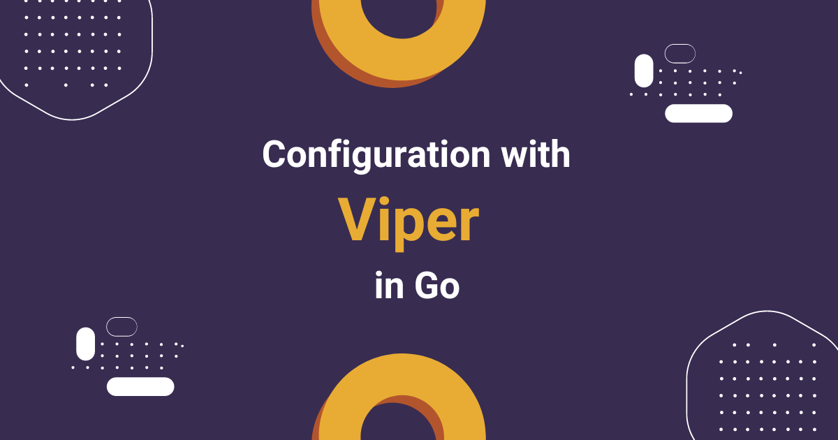 Configuration with Viper in Go